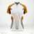 Cricket Jersey design White and Gold Pattern - imgecart