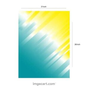 Volleyball Jersey Design Blue and Yellow Sublimation - imgecart