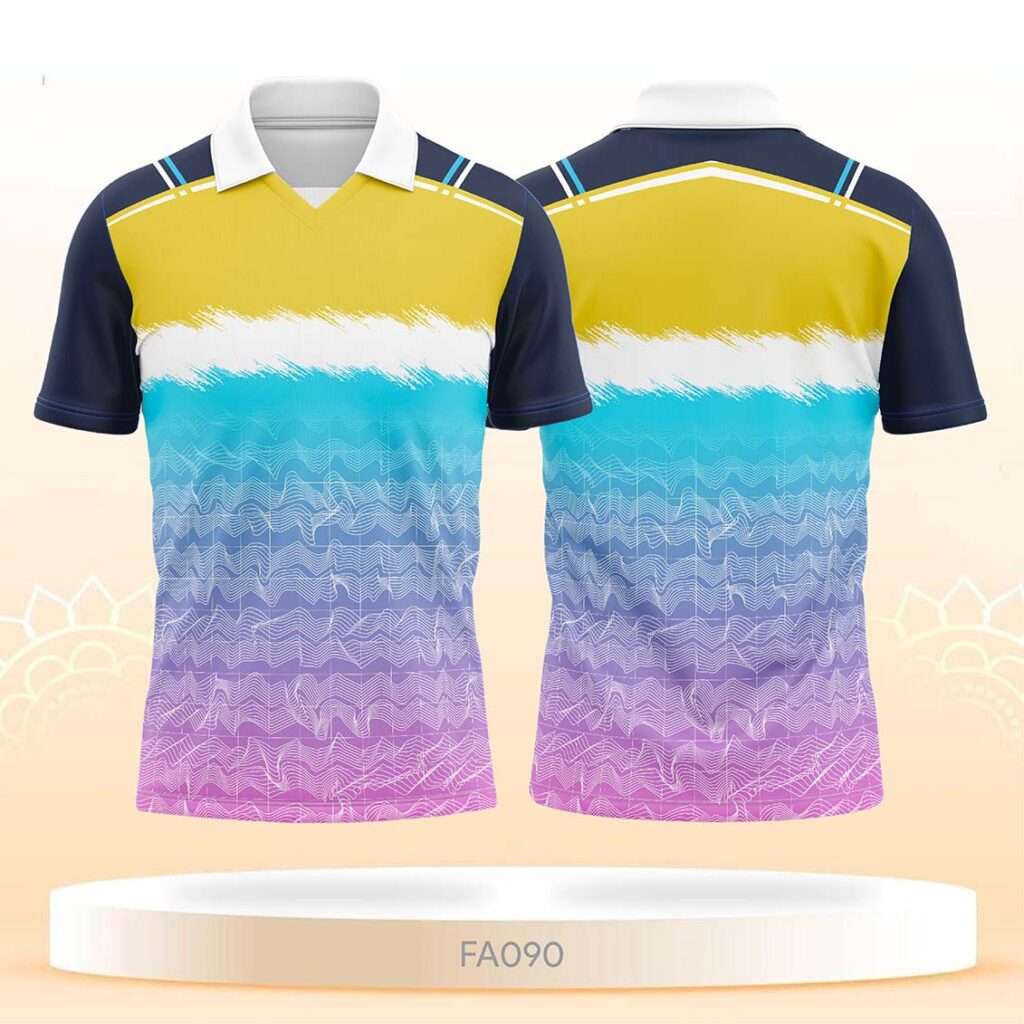 Multicolor Vector Festival Jersey Design - imgecart