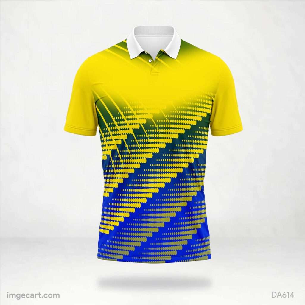 Yellow and Blue Sublimation Design - imgecart