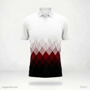 White and Red Sublimation Design - imgecart