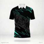 Black and Green Line Sublimation Design - imgecart