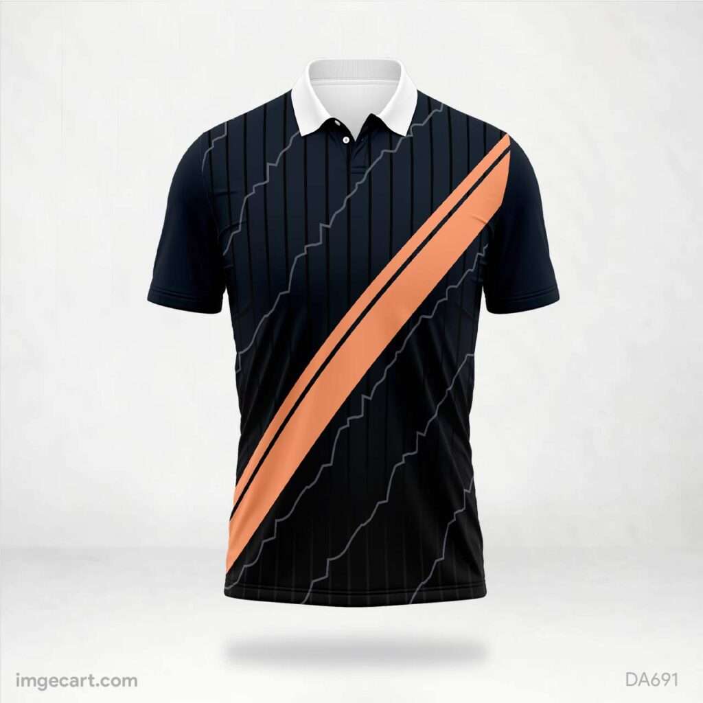 Black and Peach Sublimation Design - imgecart