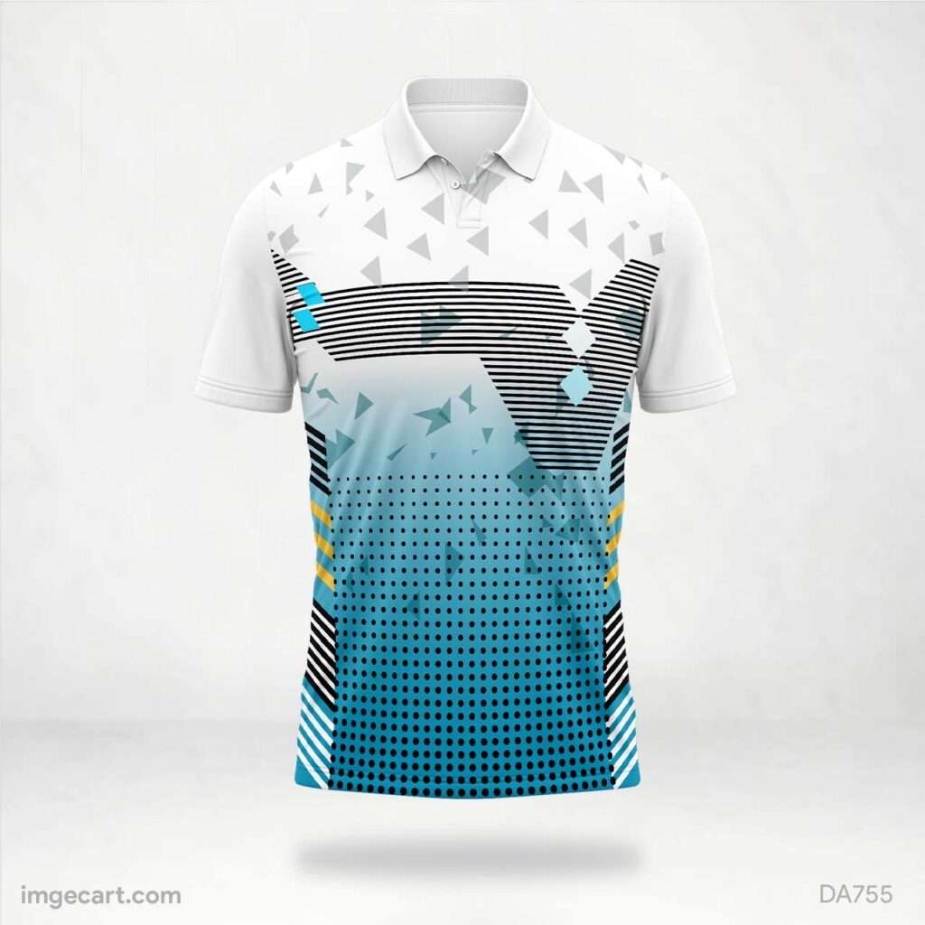 Blue and White Sublimation Design - imgecart
