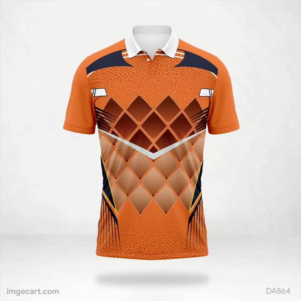 Brown Sublimation Jersey Design - imgecart