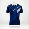 Navy Blue Sublimation Jersey Design - imgecart