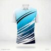 Blue Line Cricket jersey Design - imgecart