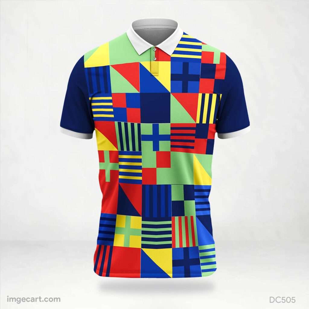 Multicolor Red Jersey Design - imgecart