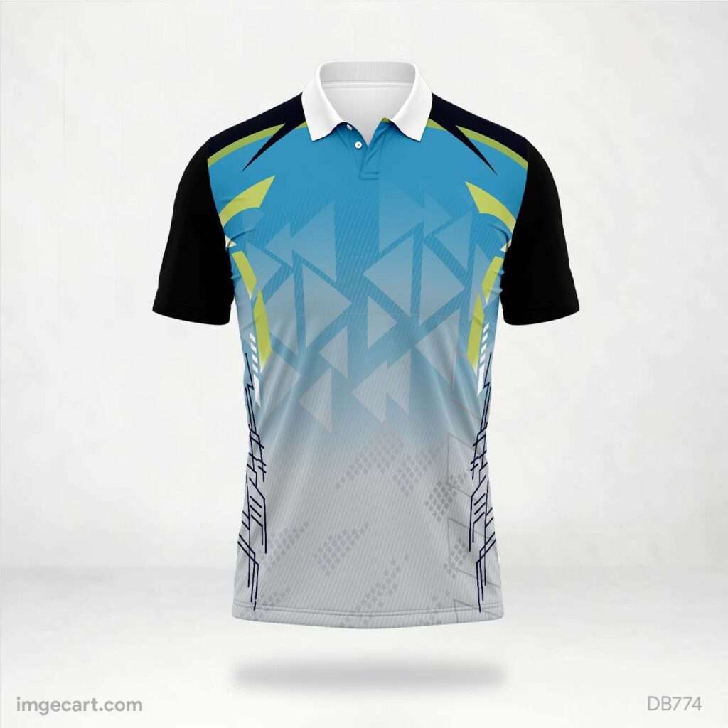 Blue Phoenix Fire Jersey Design - imgecart