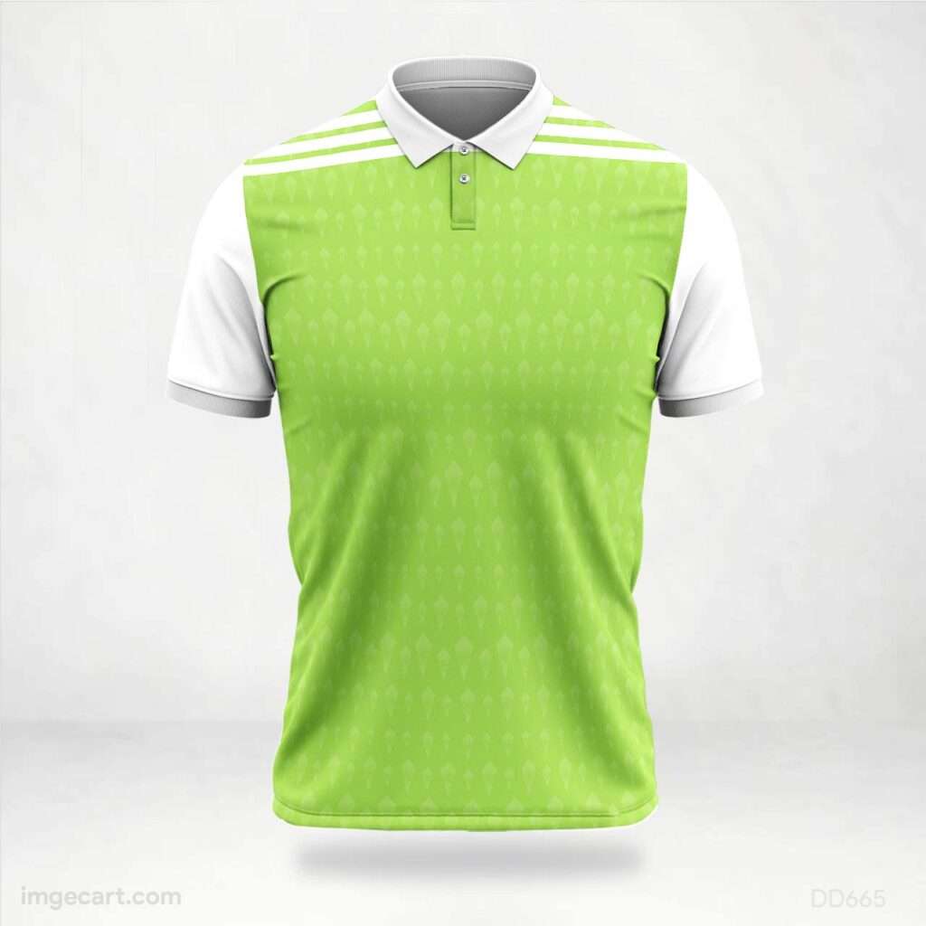 Lime Green Pattern Jersey design - imgecart